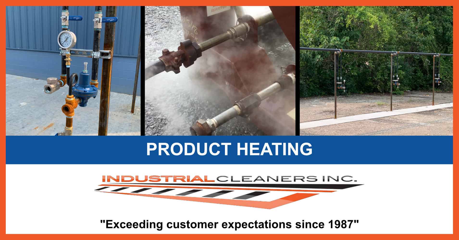 Product Heating for Tank and ISO